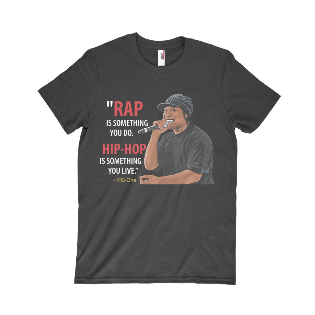 KRS One T Shirt Tribute: Embracing the Rap Icon's Wisdom - "Rap is ...